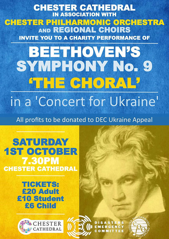 Beethoven’s 9th Symphony – Concert for Ukraine – Joyce Tindsley
