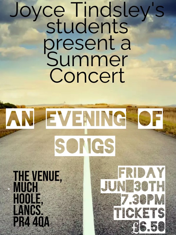 Student concert – Joyce Tindsley